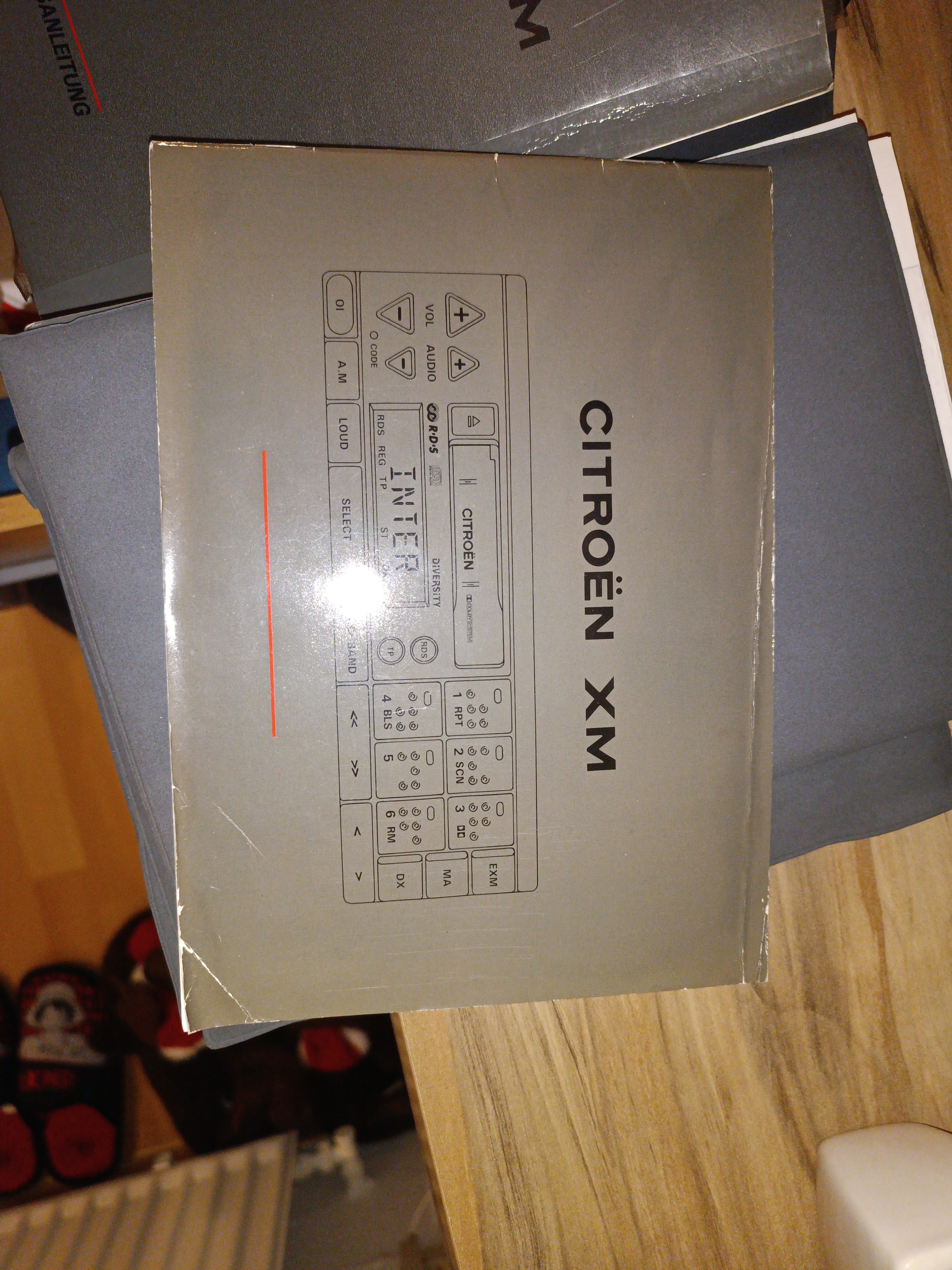 Verkaufe Clarion Radio Xm y3 - BX, Xantia, XM - André Citroën Club